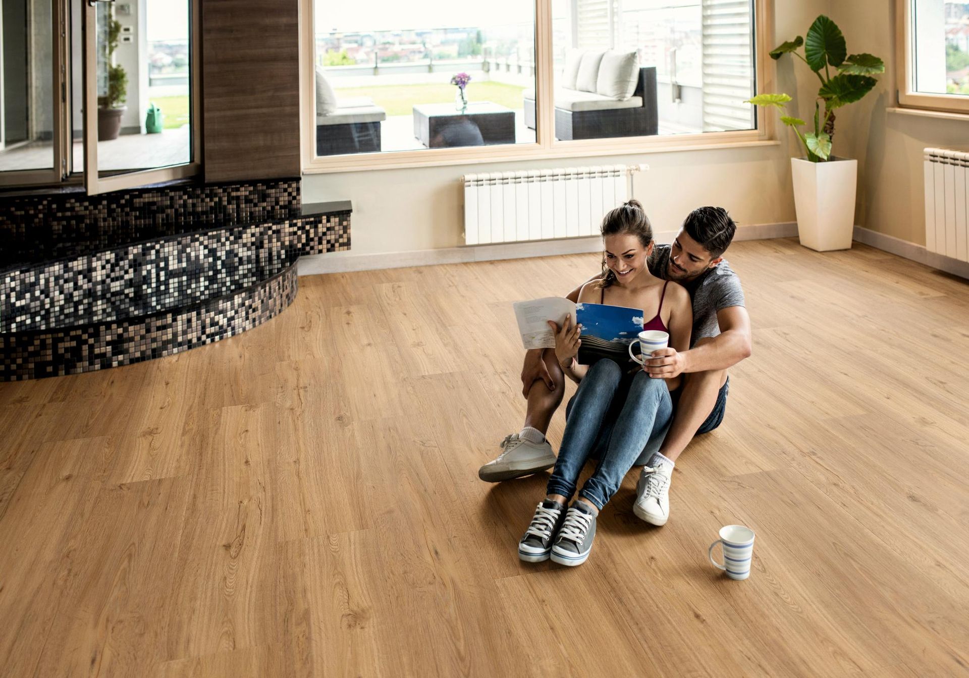 Repac Designboden für schwimmende Verlegung