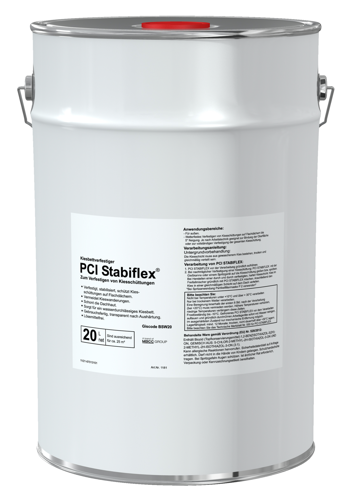 PCI Stabiflex® Kiesbettverfestiger 20 l