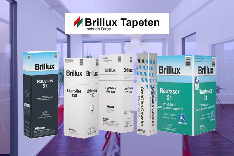 Brillux Tapeten | Hochwertiges Malervlies und Renoviervlies