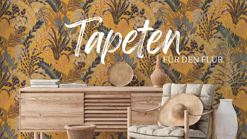 Tapeten für den Flur| ein Ratgeber | Wohntrends-Shop Blog